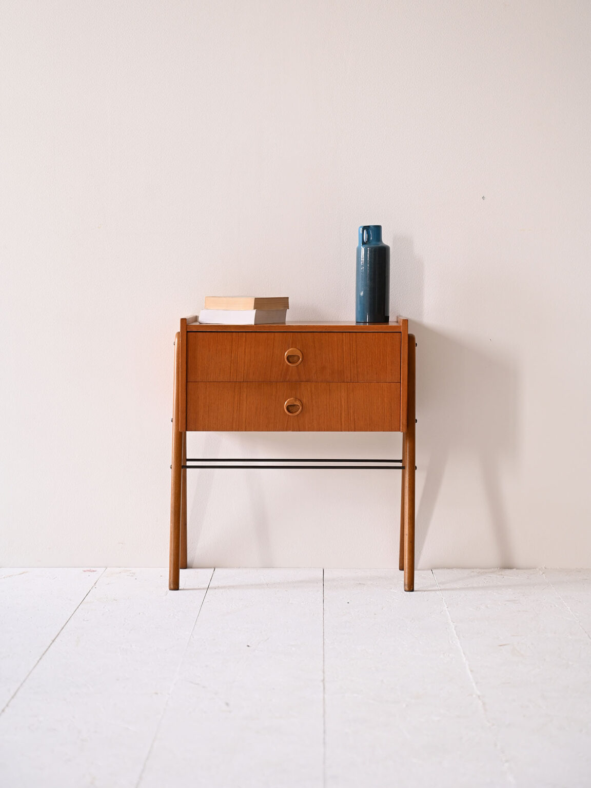 Scandinavian teak nightstand | Casafika