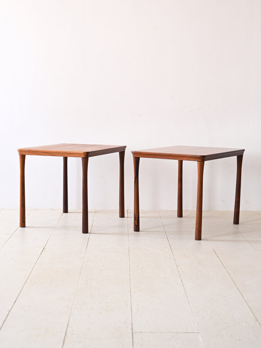 Scandinavian rosewood tables | Casafika