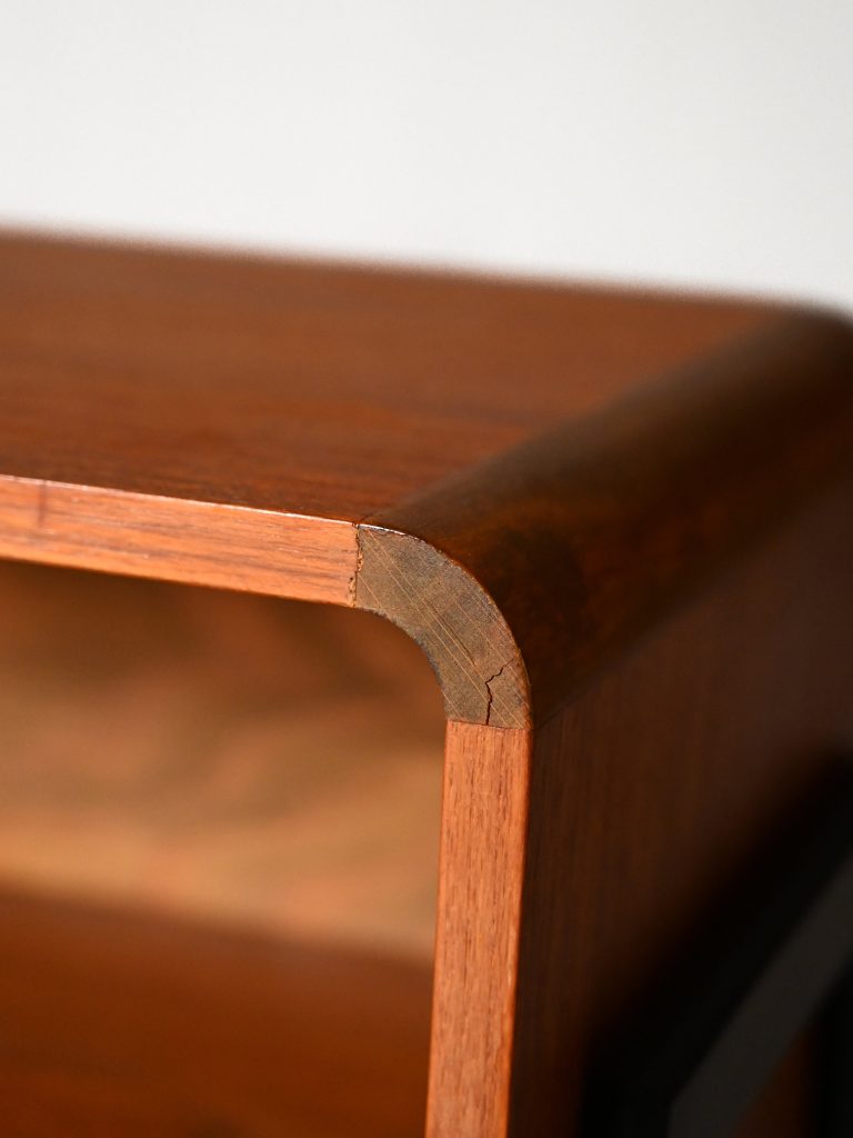 Scandinavian teak radio cabinet, 1950s | Casafika