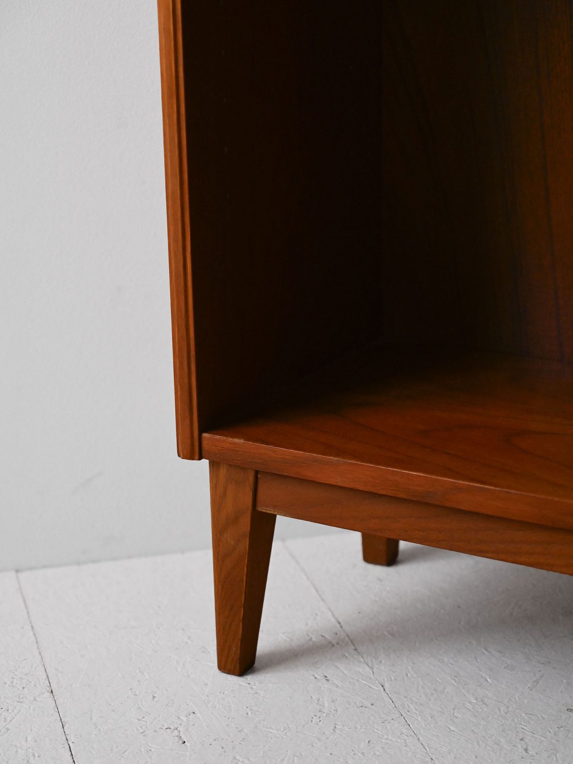 Scandinavian wall bookcase in teak, 1950s/60s | Casafika