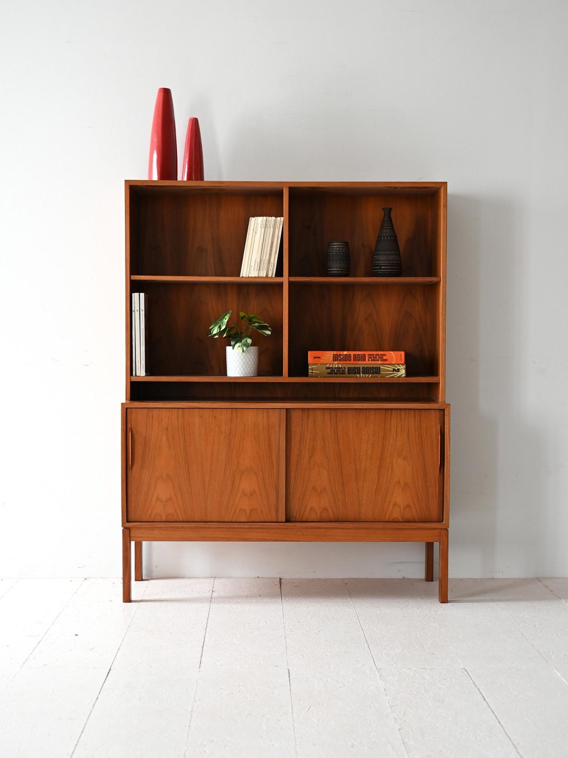 1950s/60s Scandinavian Teak Bookcase | Casafika