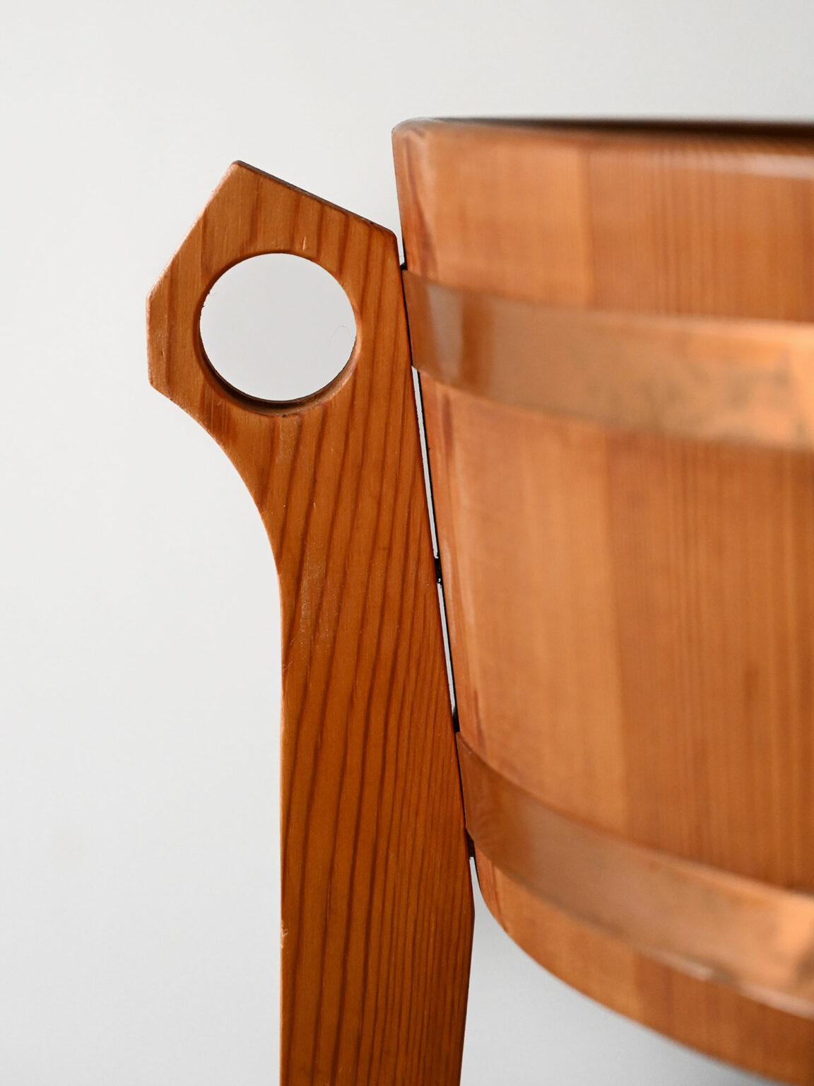 1960s Scandinavian Teak Planter with Metal Insert | Casafika