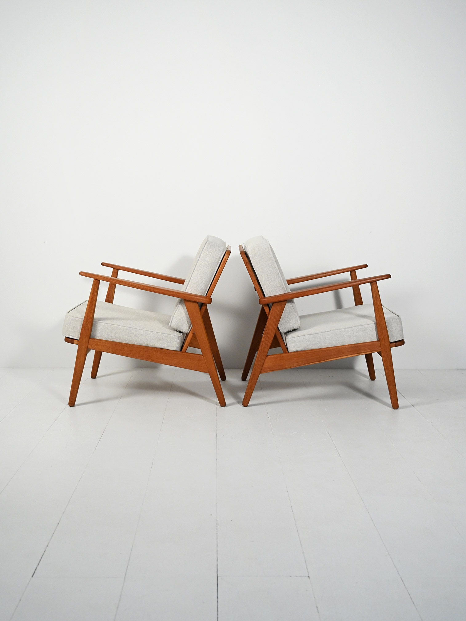 Pair of armchairs by Thomas Harlev for IKEA, 1957 | Casafika